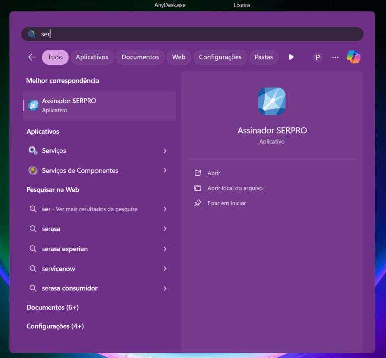 Ocorreu um erro inesperado durante a assinatura! Deseja tentar ...